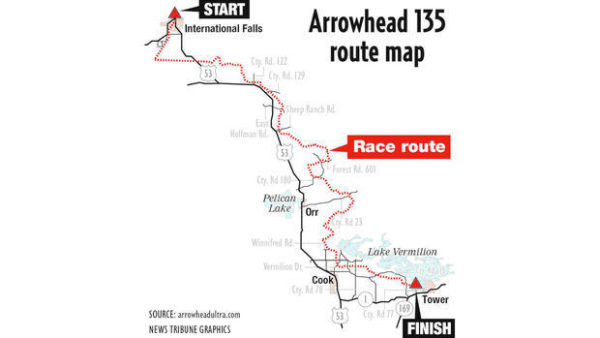 The 15th annual Arrowhead 135 will be Jan 28th to 30th, 2019 ...