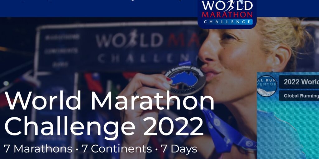 7 Marathons on 7 Continents in 7 Continuous Days Oct 25 - Oct 31 - 2022 ...