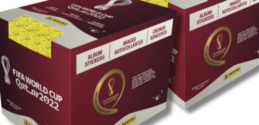 Panini Official FIFA World Cup Qatar 2022 Two Sticker Boxes (500 ...